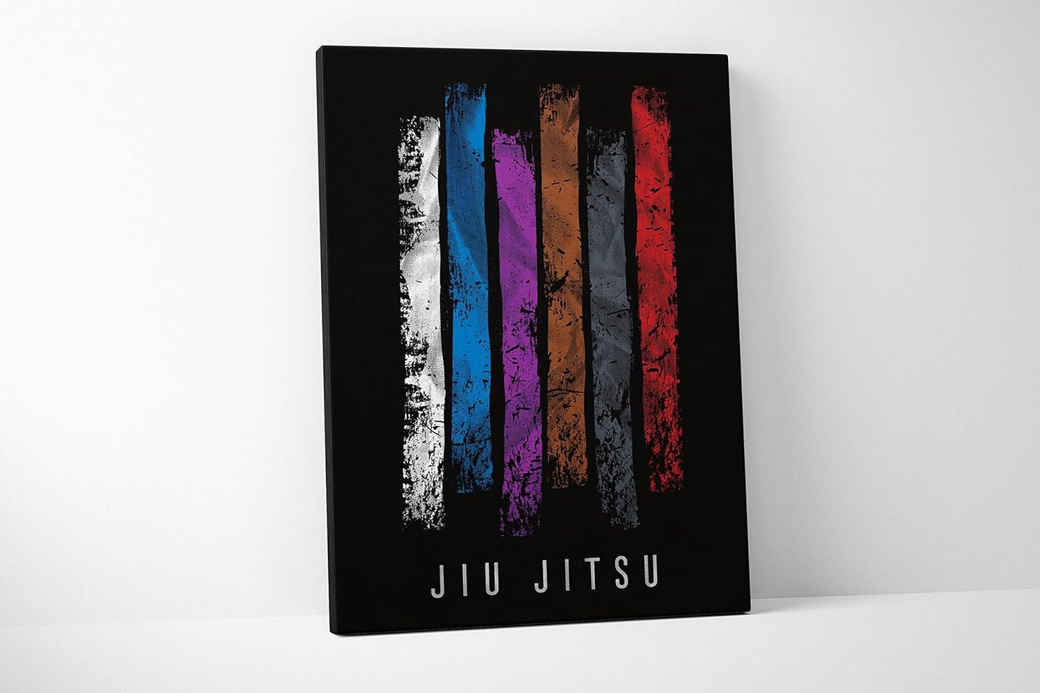 Damdekoli Gi Belts Jiu Jitsu Poster (24 x 36 Inches - Canvas) - Walmart.com