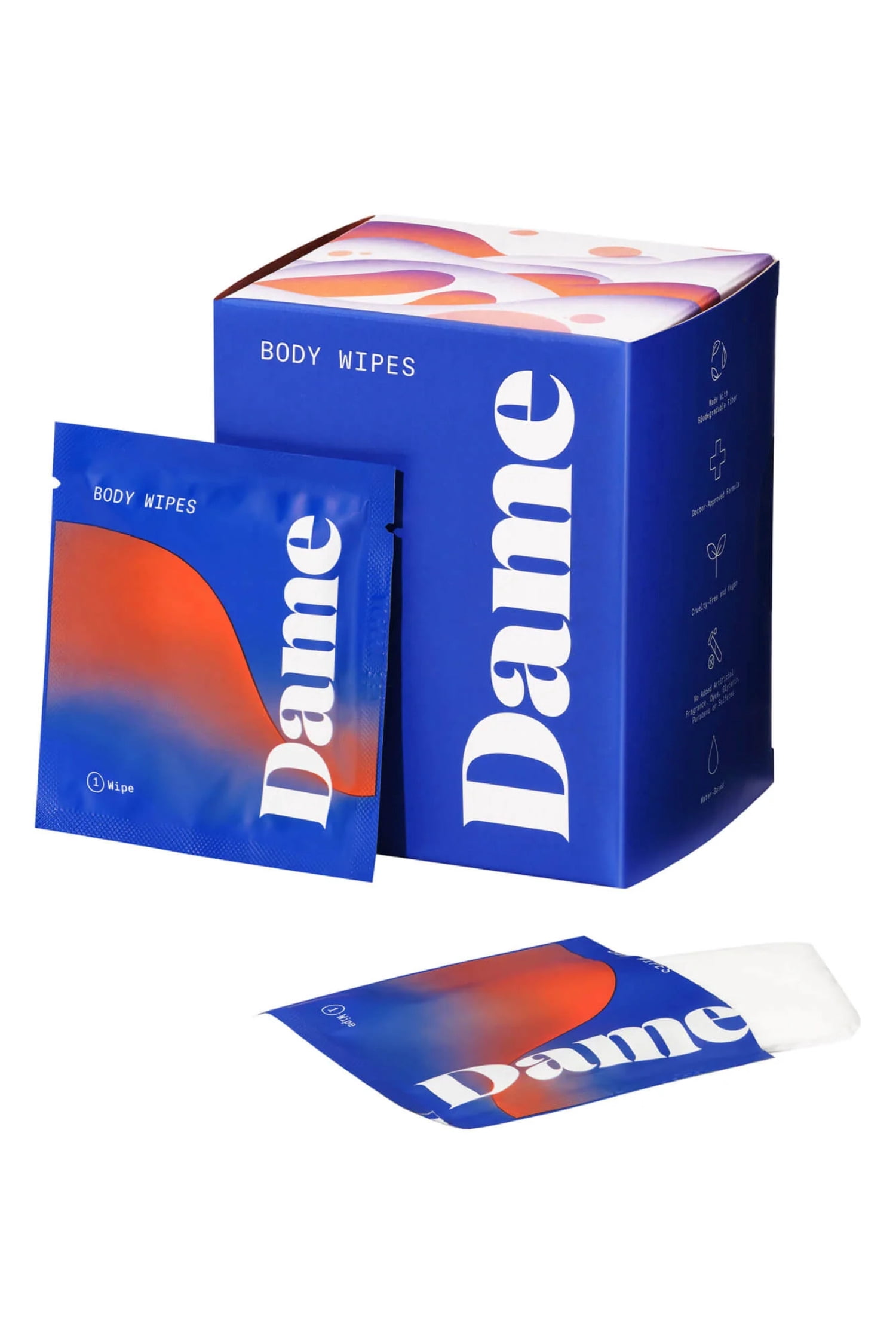 Dame Body Wipes 15-Pack - Walmart.com