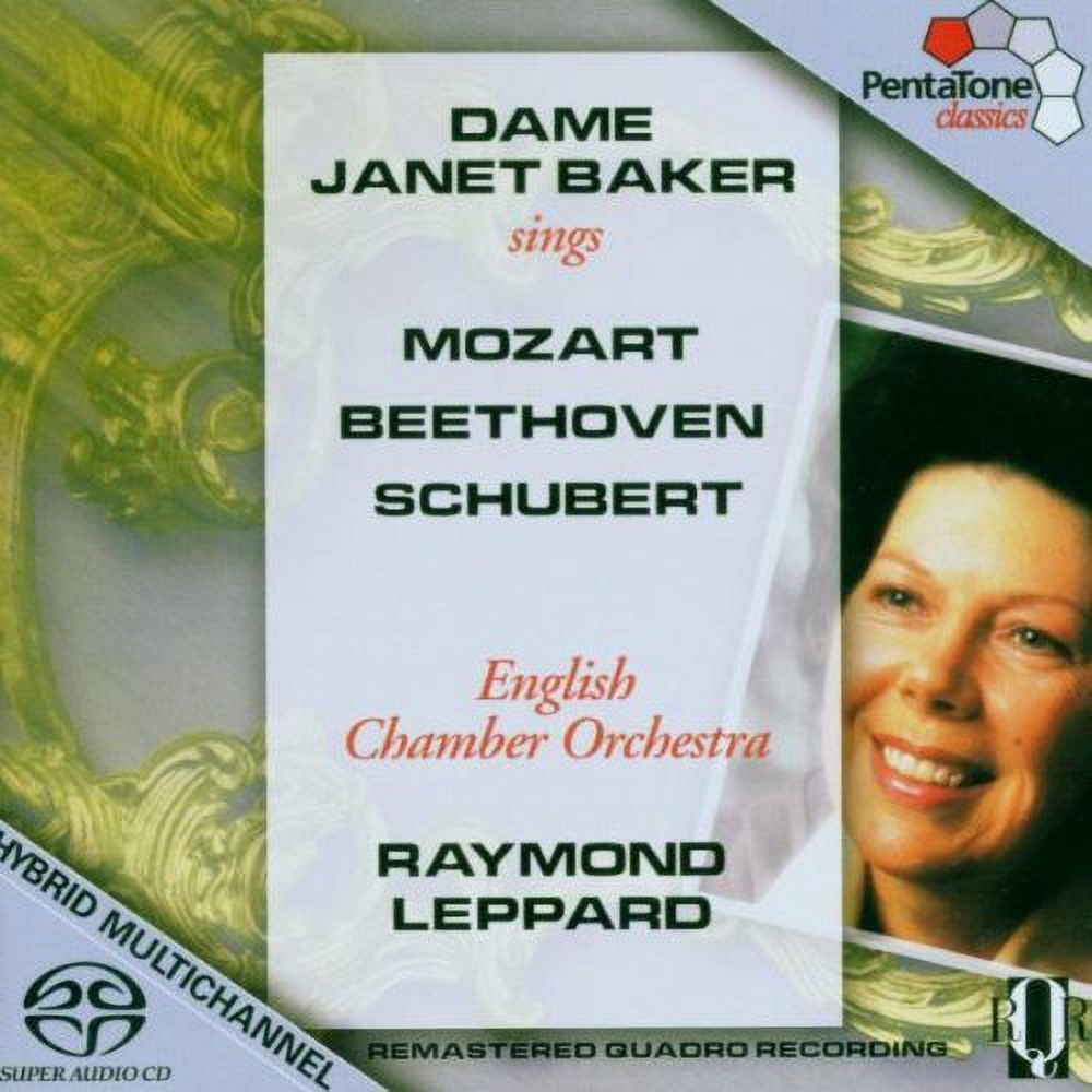 Pre-Owned Dame Janet Baker sings Mozart, Beethoven & Schubert [SACD ...