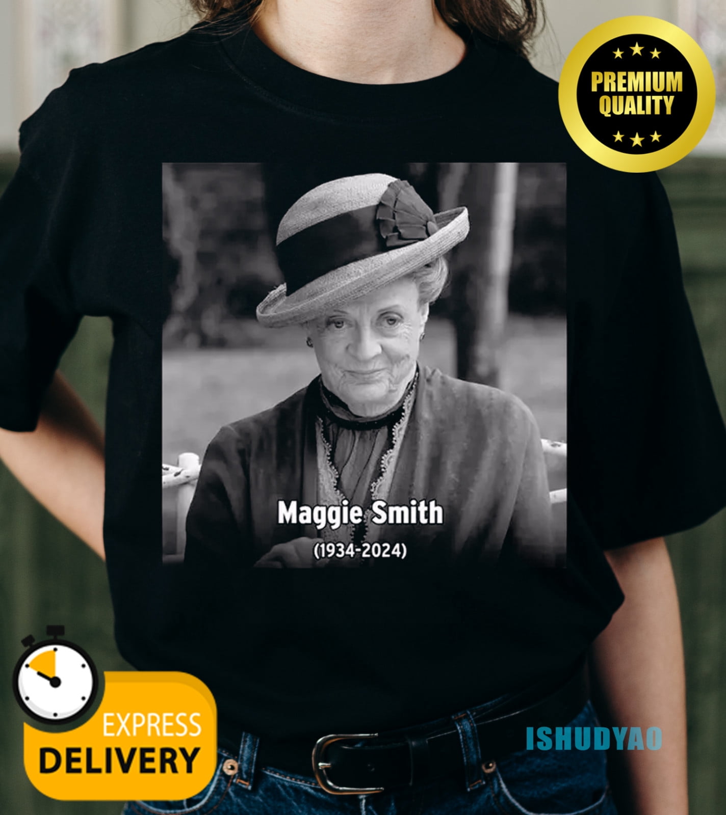 Dame Maggie Smith T-Shirt For Men Women S-5XL - Walmart.com