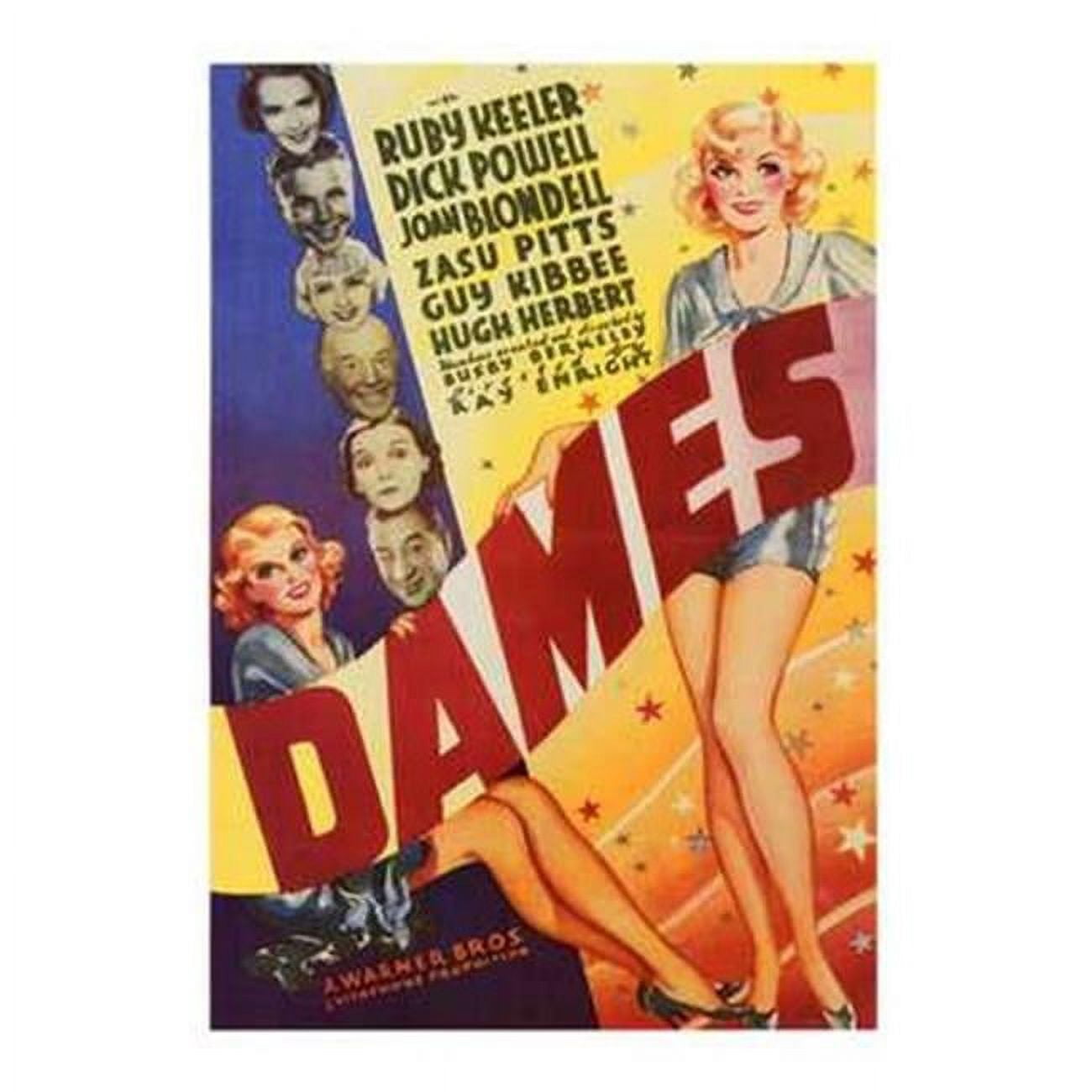 Dames Movie Poster - 11 x 17 in. - Walmart.com