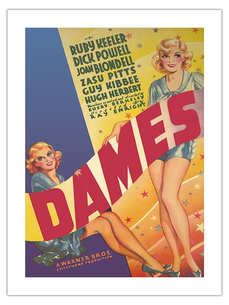 Dames - Starring Joan Blondell Dick Powell Ruby Keeler - Directed by Busby Berkeley - Vintage ...