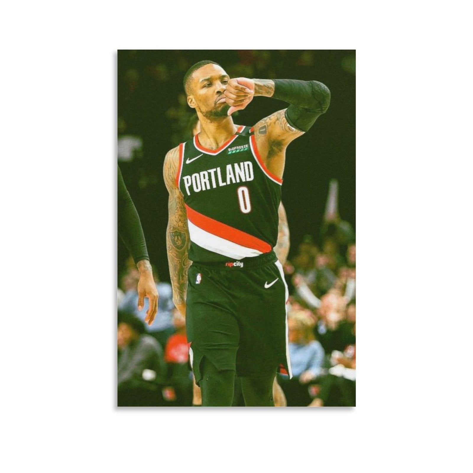 Damian LILLARD Basketball Player Poster (31) Print Photo Art Painting ...
