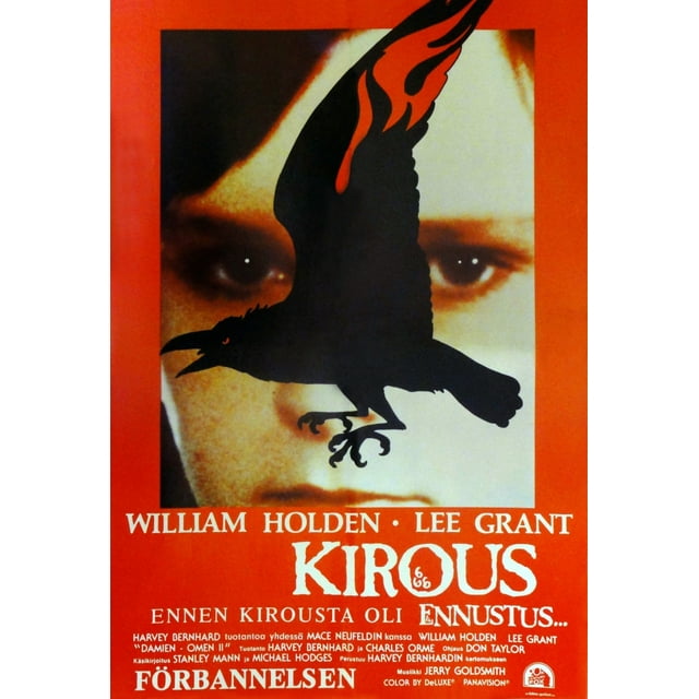 Damien: Omen Ii (Aka Kirous) Finnish Poster Jonathan Scott-Taylor 1978 ...