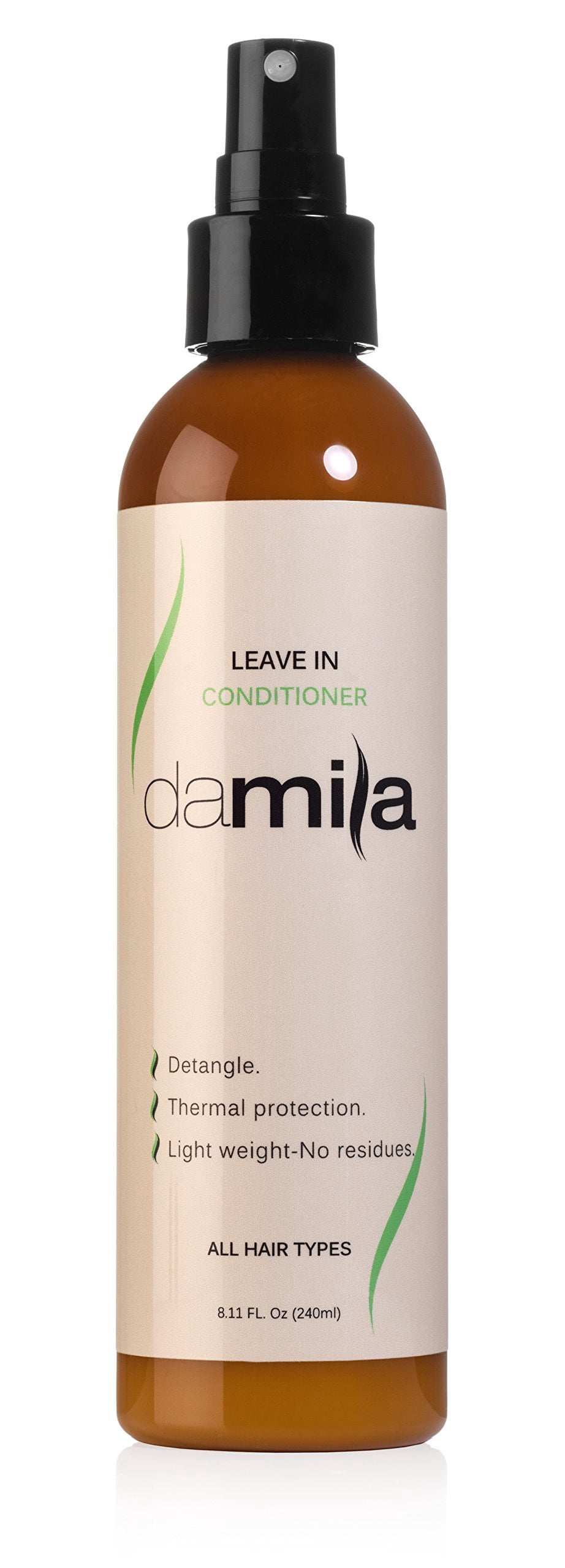 Damila Keratin Natural Leave-In Conditioner Spray - Detangles ...
