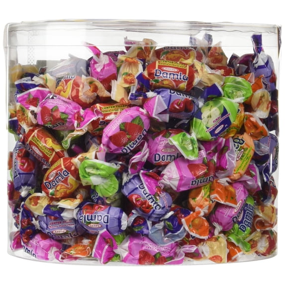 Damla Colombina Fancy Filled HMF23 Soft Candy -Assortment, 800g - 28 ...