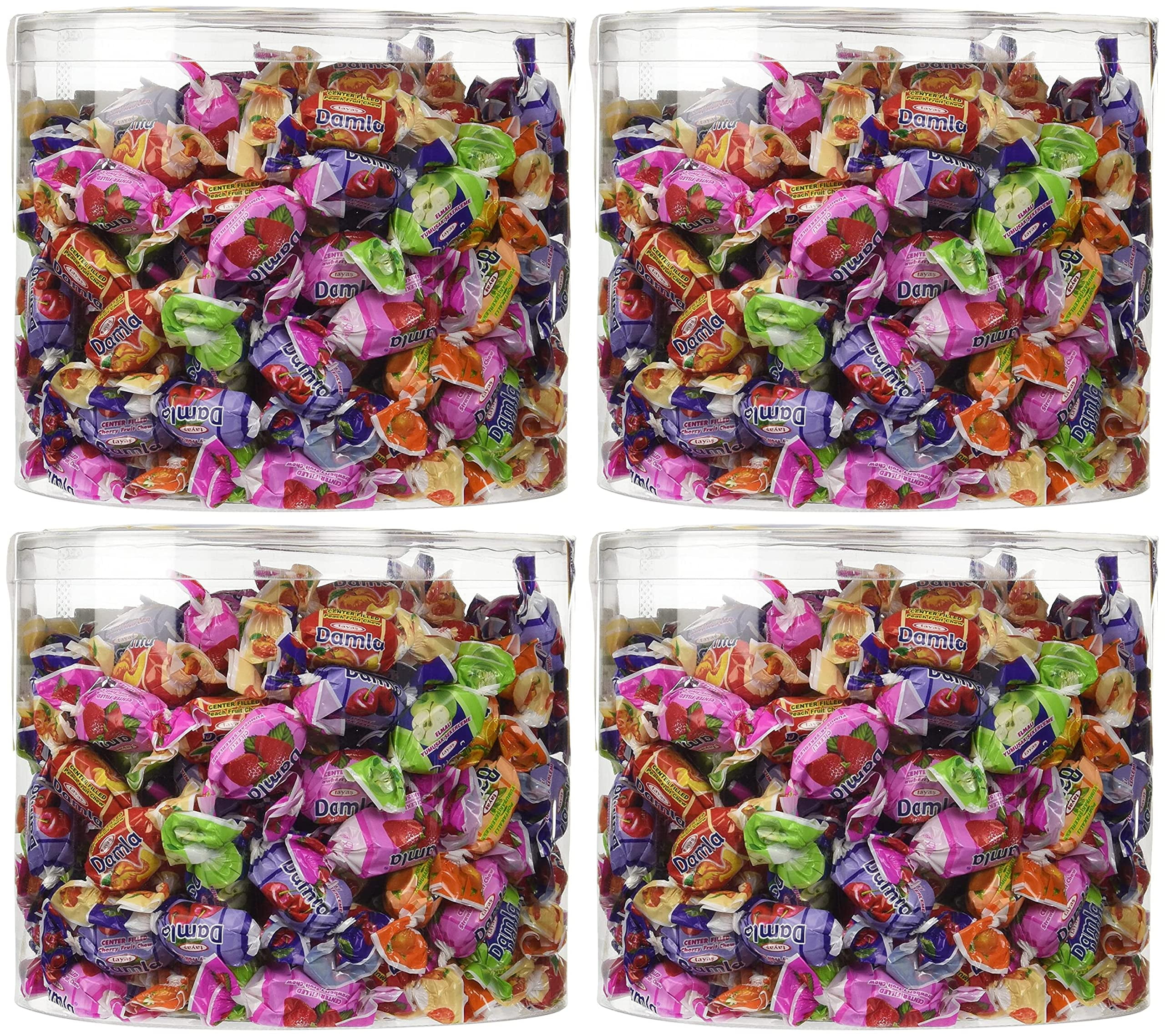 Damla Colombina Fancy Filled Soft Candy -Assortment, 800g - 28.22oz (1 Pack) Pack of 4 - Walmart.com