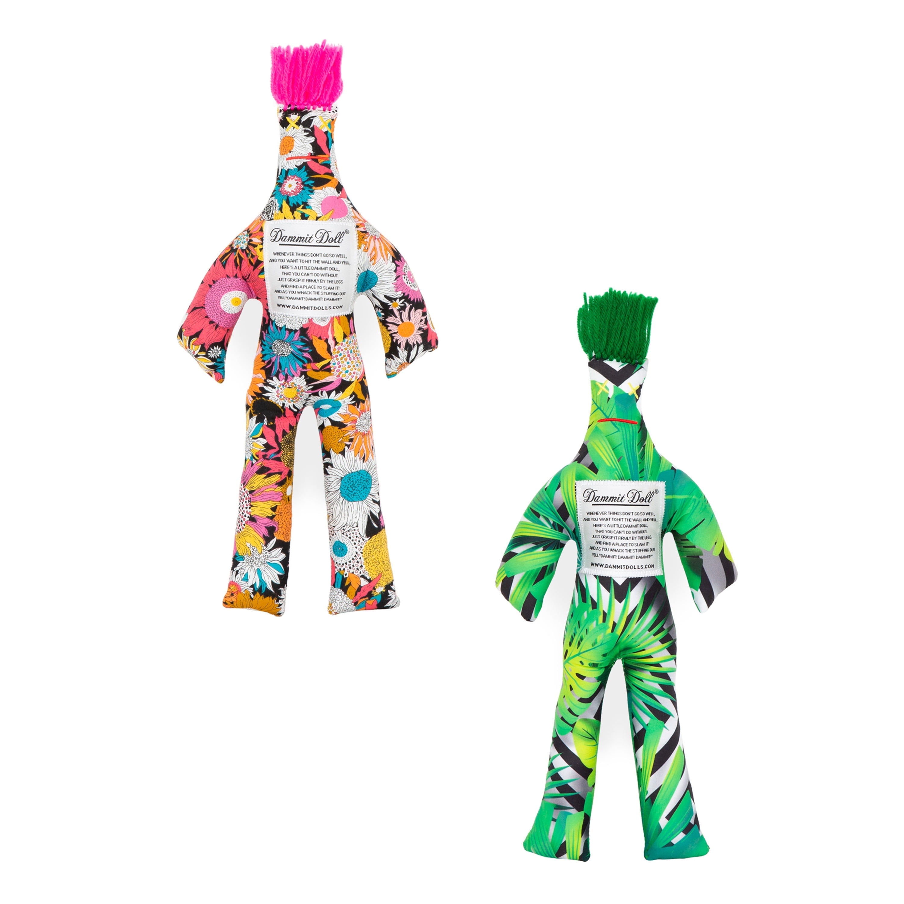 Dammit Dolls 2-Pack, Stress Relief Toy, Gag Gift, Dolls Para - Walmart.com