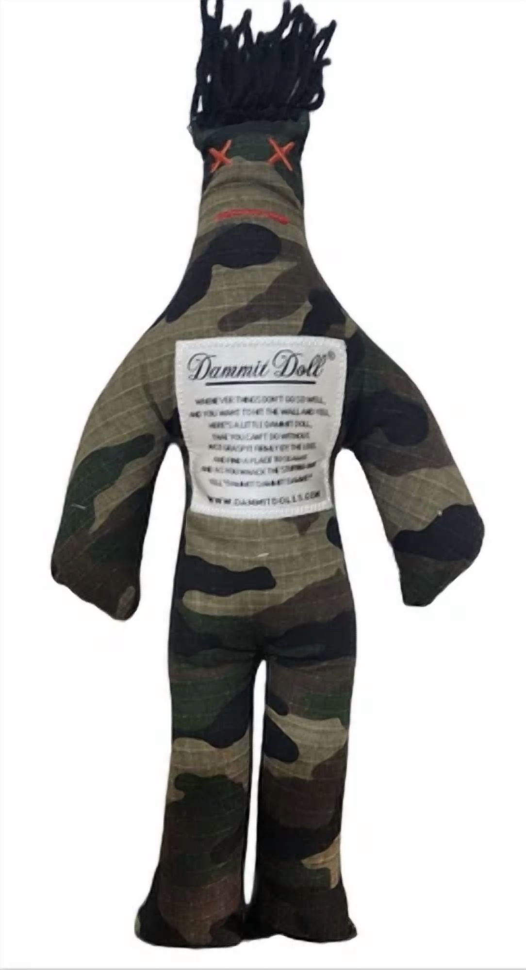 Dammit! Dolls Stress Relief Squishy Classic Camo Doll Gag Gift 12" Nwt ...