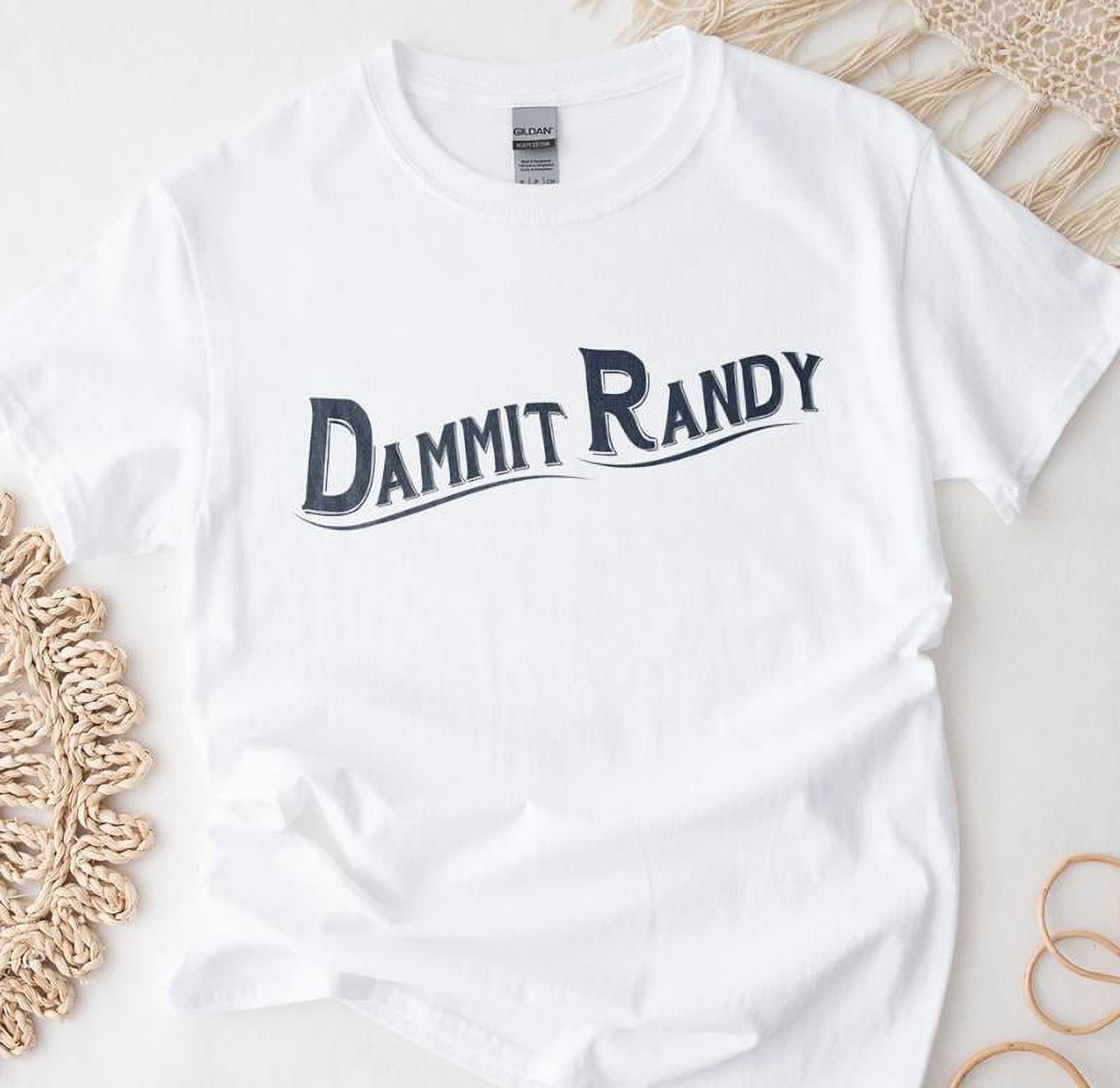 Dammit Randy Unisex Comfort Tee T Shirt, Color: Charcoal, Size: XL ...