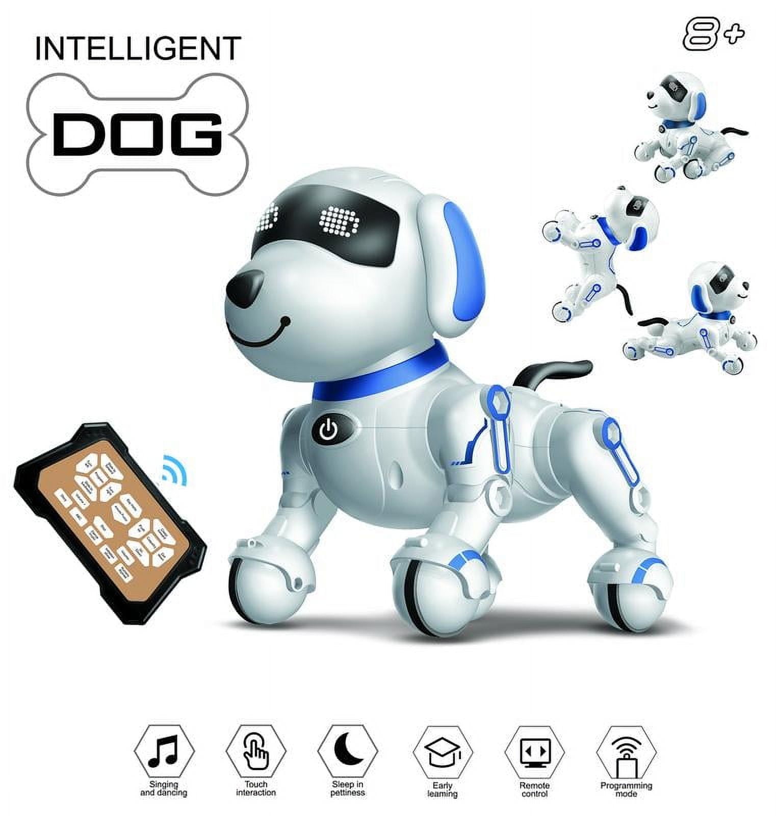 Free Shipping! Dammyty Remote Control Robot Dog Toy,Programmable Smart ...