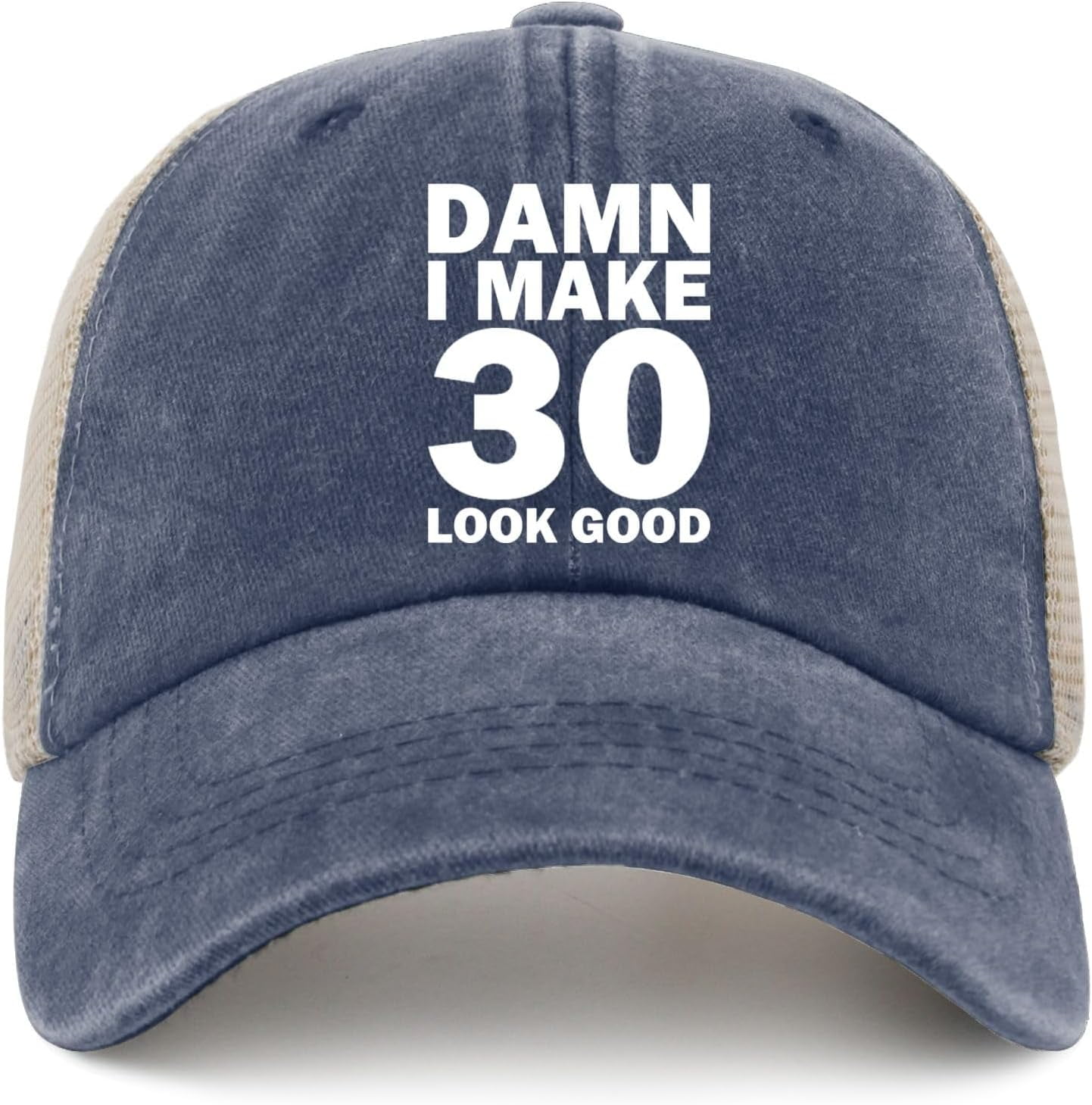 Damn I Make 30 Look Good Hat Trucker Hat Men Trendy Mesh Baseball Cap ...