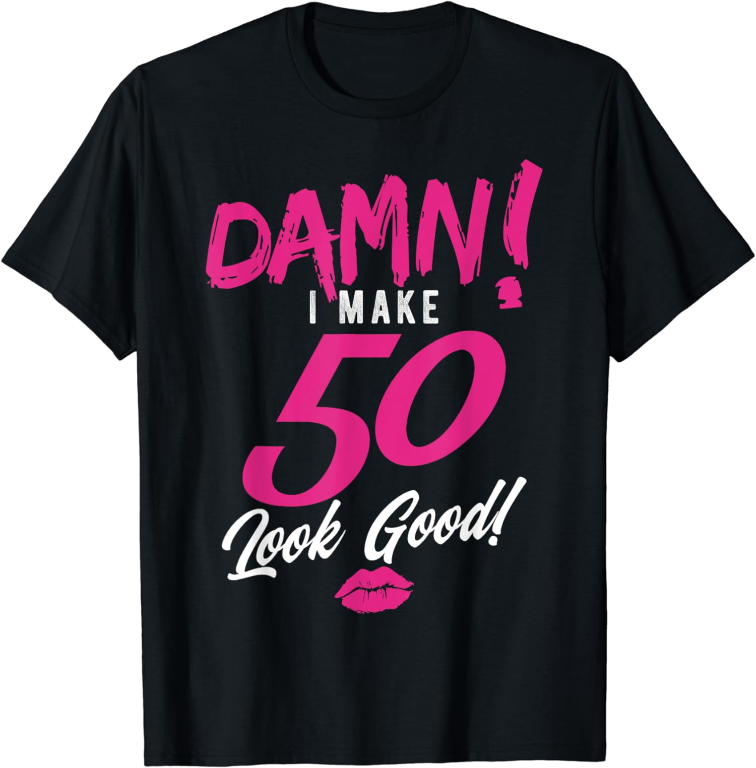 Damn I Make 50 Look Good Shirt, 50th Birthday, Born in 1968 T-Shirt ...