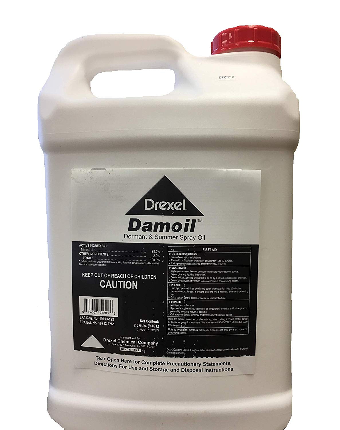 Damoil Refined Phytonomic Dormant and Summer Insecticide Spray Oil, 2.5 ...
