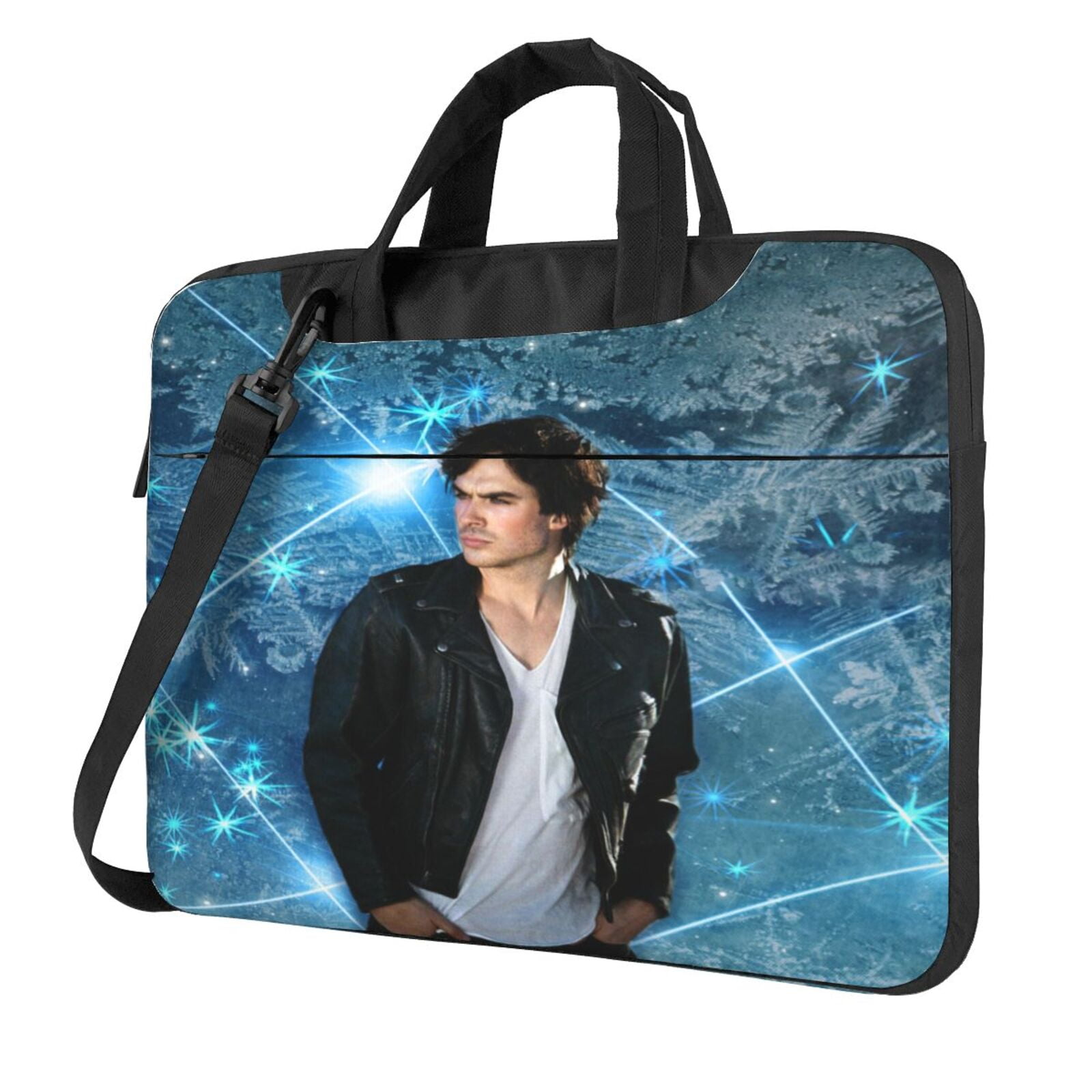 Damon Salvatore Laptop Bag with Extra Pocket Soft Carrying Handle ...