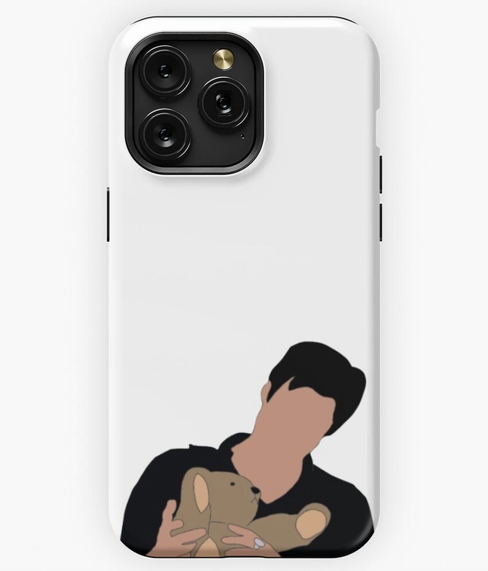 Damon Salvatore with Miss Cuddles Bear TVD Fan Art A882 Phone Case for iPhone 11 to 17 Pro Max ...