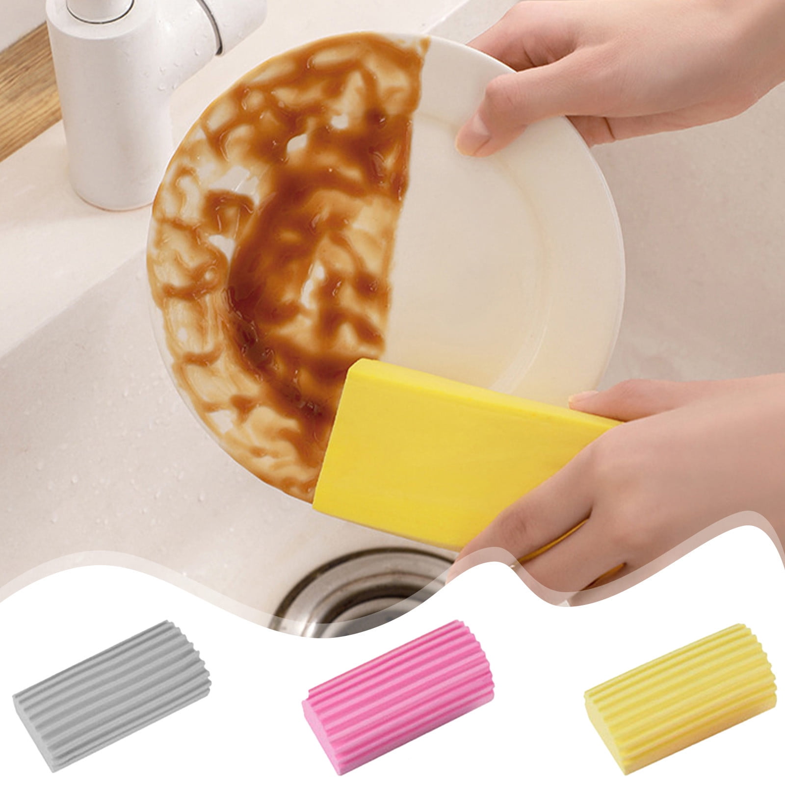 Damp Clean Duster Dust Cleaning Sponge,Reusable Dusters,Household ...