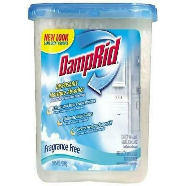 Damp Rid FG100 Easy-Fill System Moisture Absorber, 10.5 Oz 2PK ...