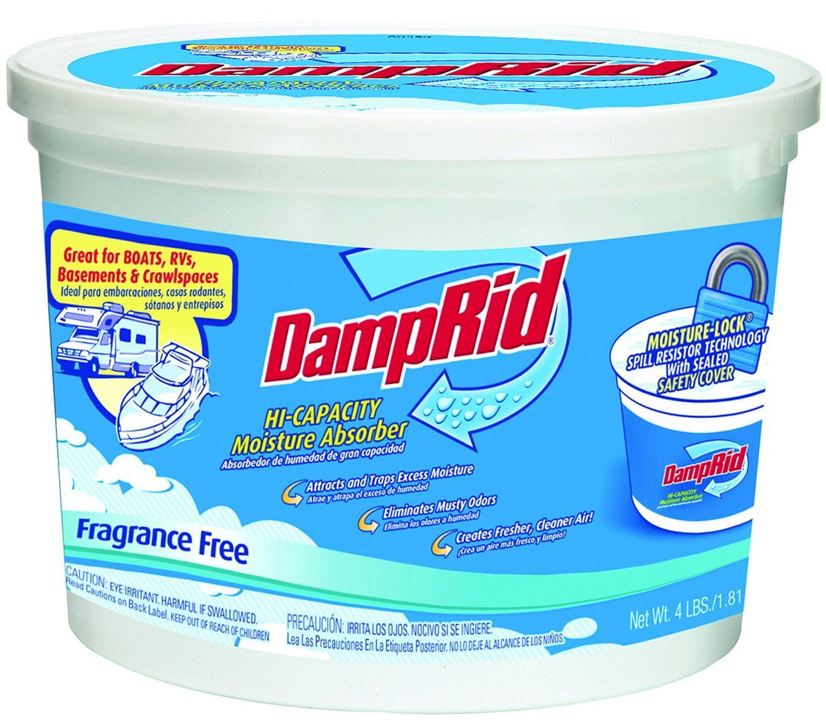 Damp Rid Moisture Absorber Boxed 64 Oz - Walmart.com
