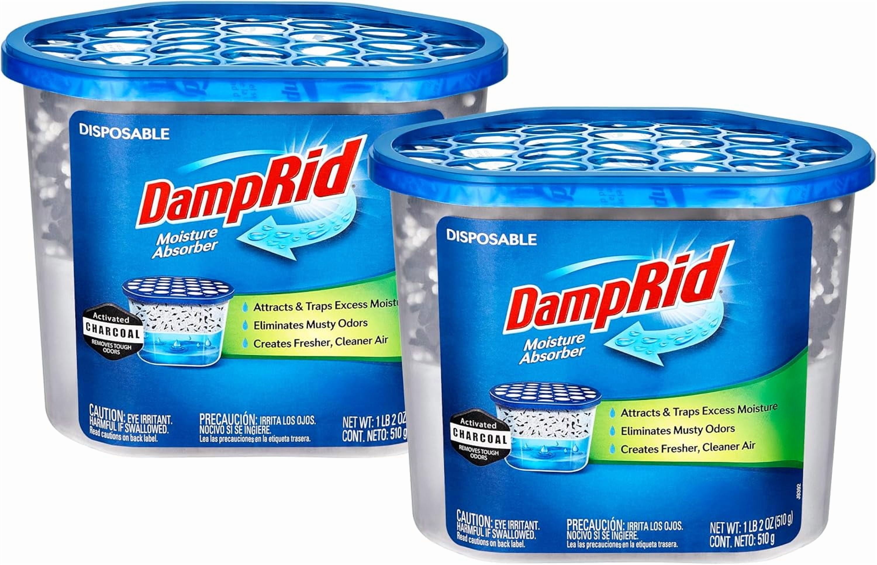 Damp Rid Moisture Absorber & Odor Remover with Activated Charcoal ...