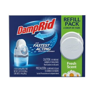 DampRid Hi-Capacity Moisture Absorber – Fragrance Free – 2LB 15.5OZ ...