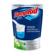 DampRid Reusable Moisture Absorber with Drop-In Tablet, Fresh Scent, 15 ...
