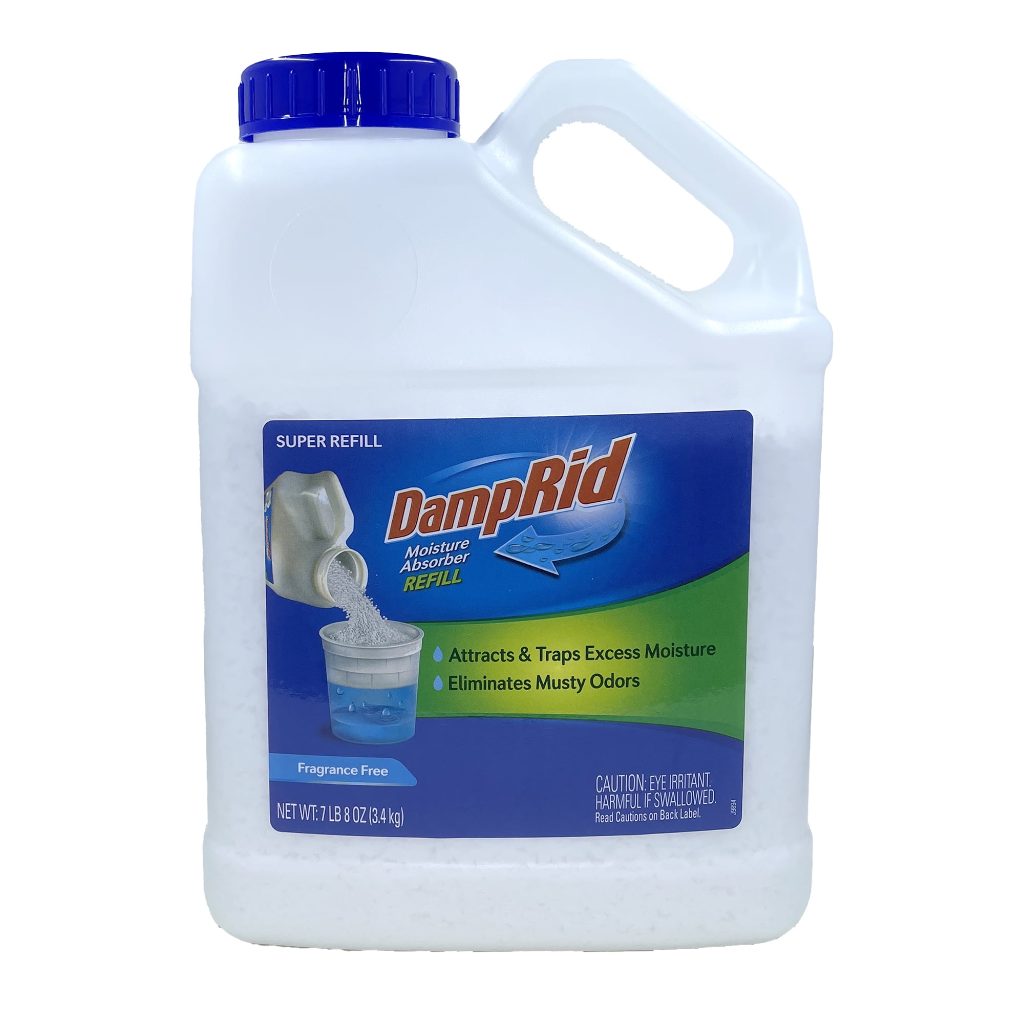 DampRid Fragrance Free Moisture Absorber 7.5lbs Refill, Dehumidifier ...