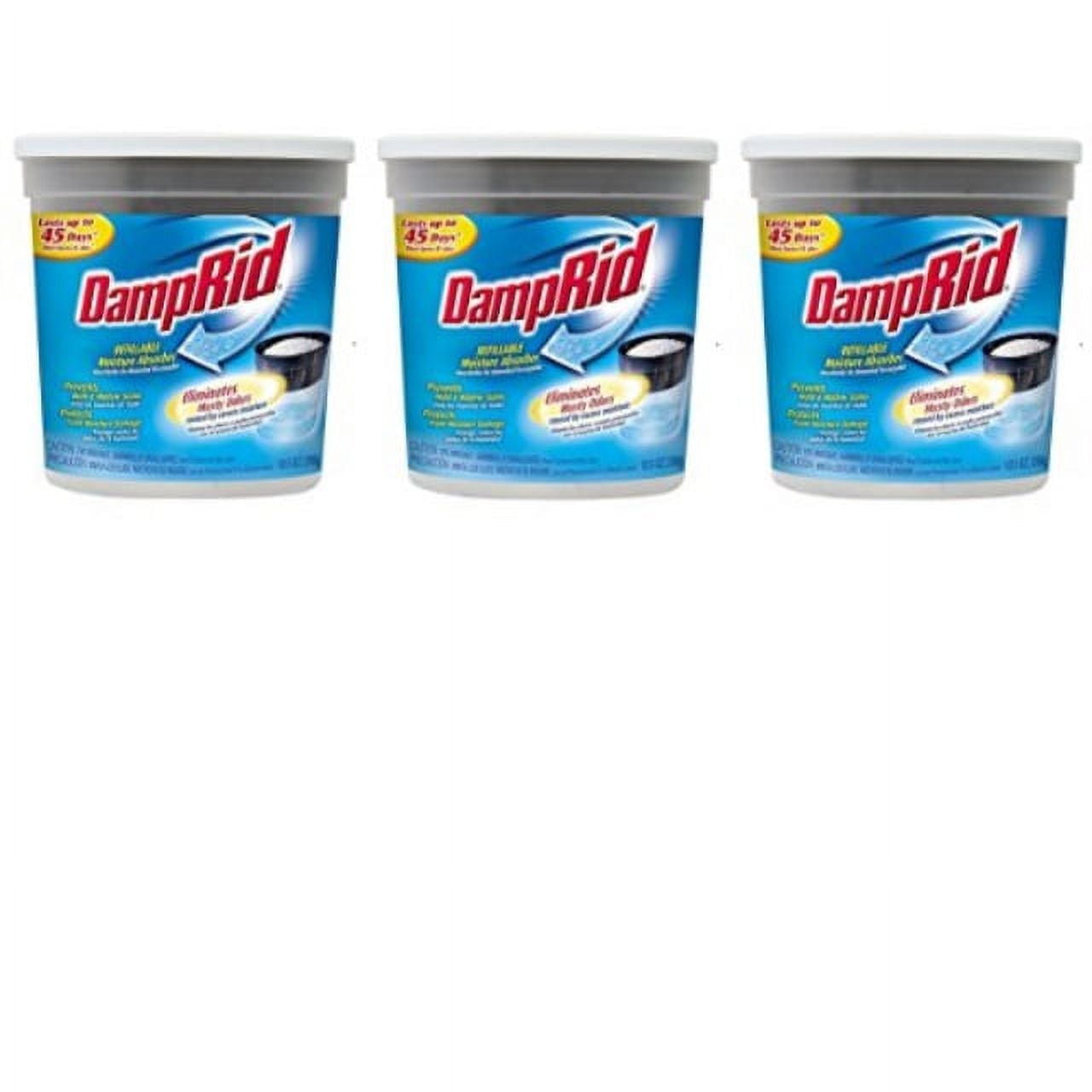 DampRid Refillable Moisture Absorber, 10.5oz, Pack of 3, Eliminates ...