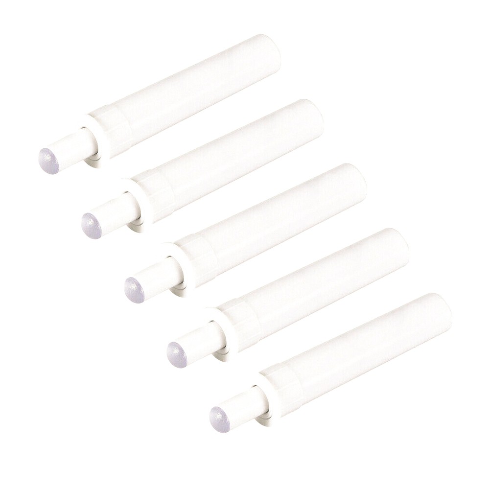 Damper Buffers Push To Open Soft Quiet Close Closer Catches White 5Pcs ...