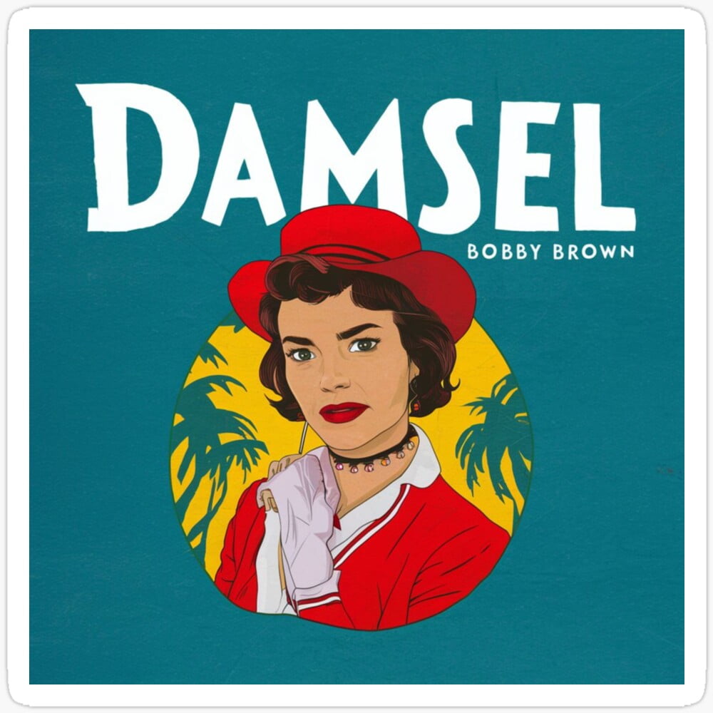 Damsel Millie Bobby Brown Sticker Phone Decal Water Bottle Stickers Car ...