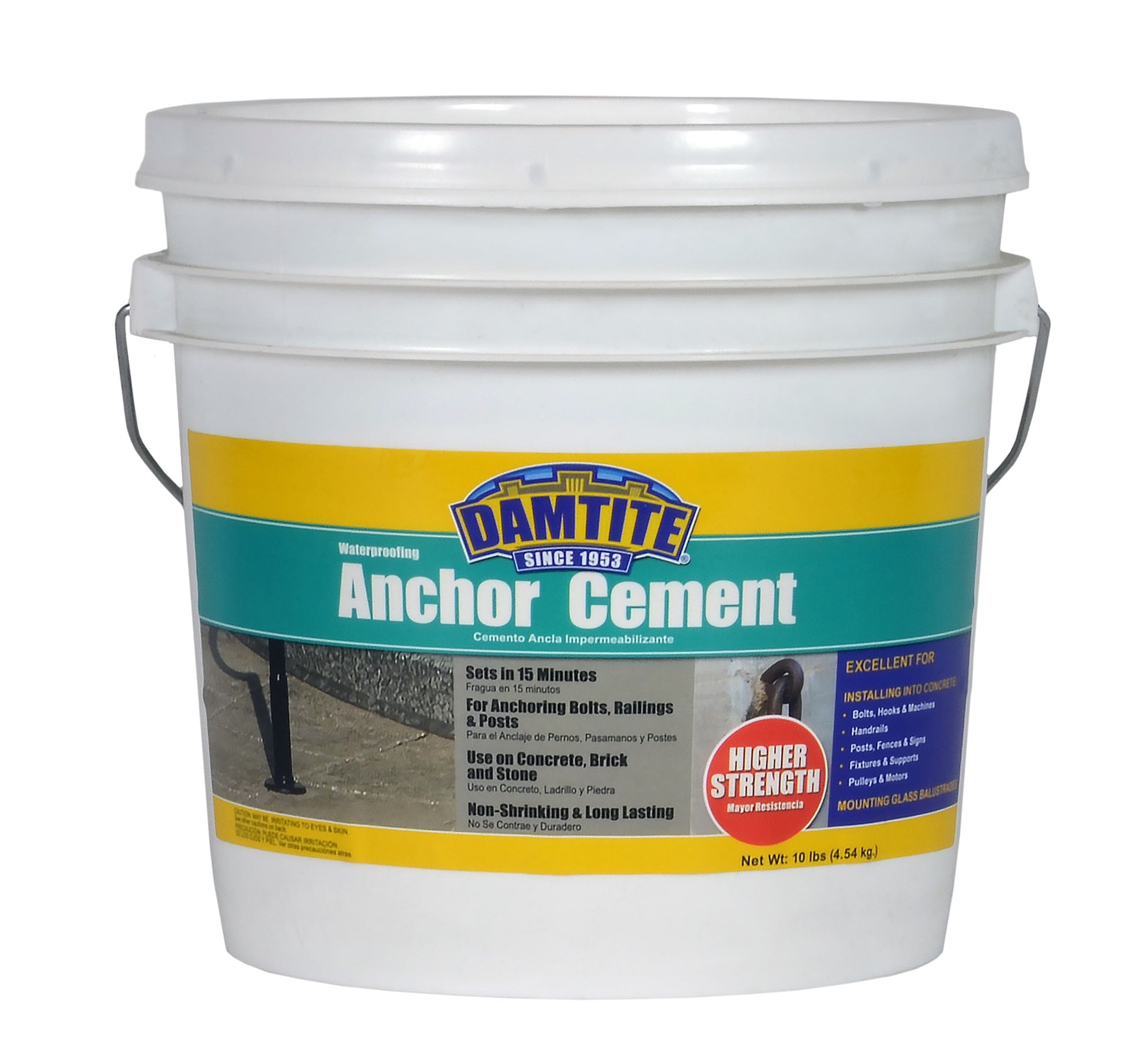 Damtite Anchor Cement, Gray, 10 lb. - Walmart.com