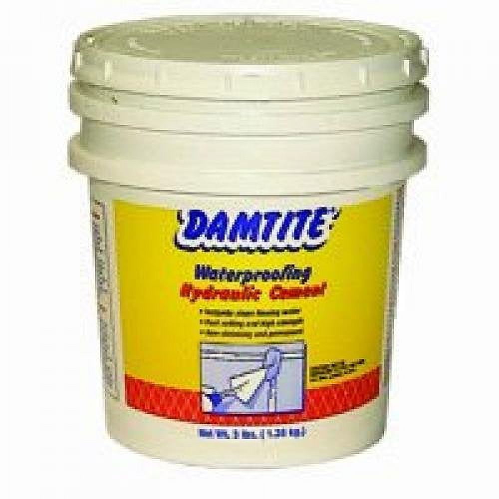 Damtite Waterproofing 07031 Waterproof Hydraulic Cement, 2.5-Pound ...