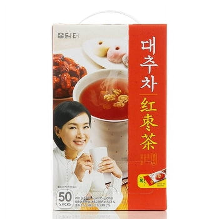 Damtuh Jujube Tea Plus - 15g x 50 Sticks - Walmart.com