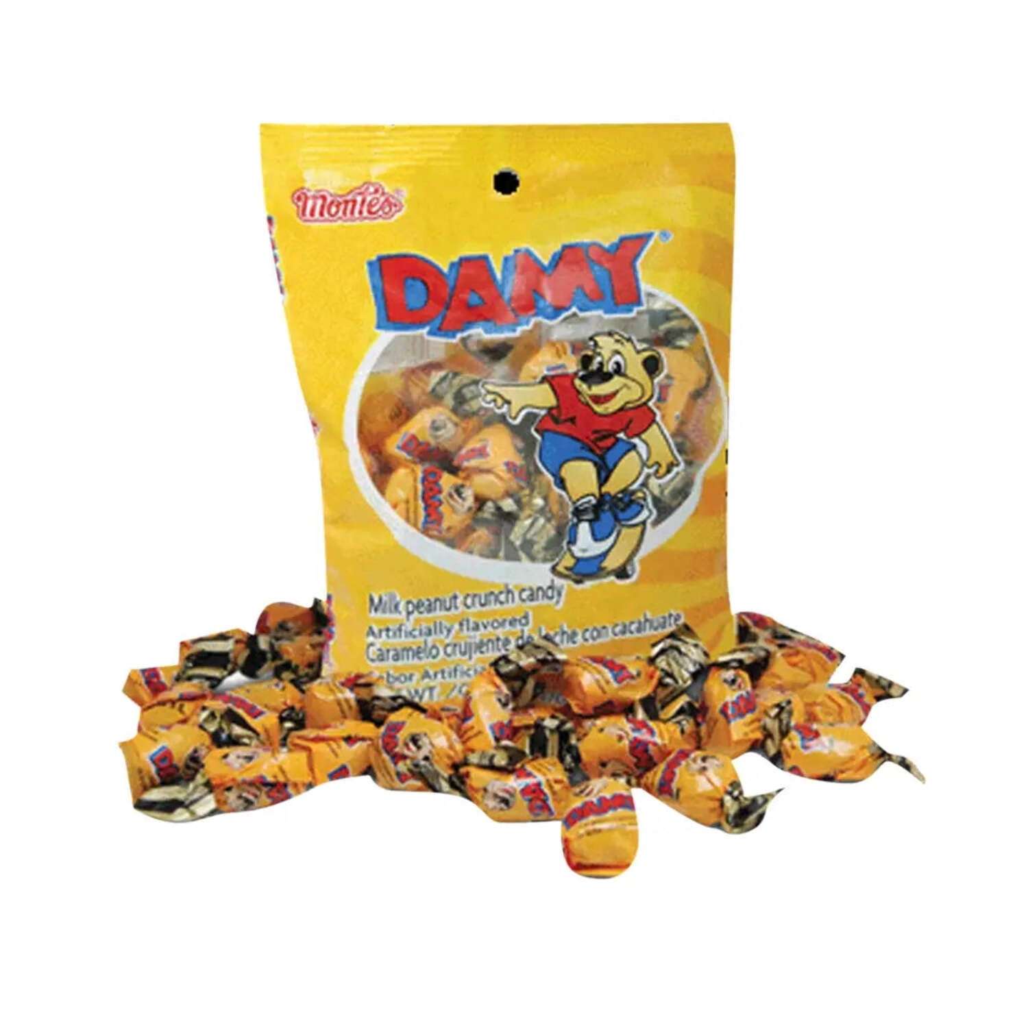 Damy Milk Peanut Crunch Candy 100pcs (Net Weight 20.1oz) - Walmart.com