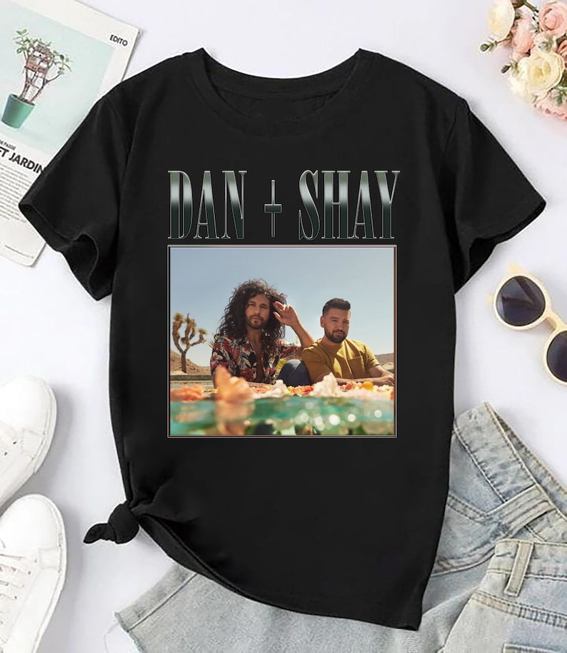 Dan And Shay Bootleg T-Shirt, Dan + Shay Band Fan Gift, Dan + Shay ...
