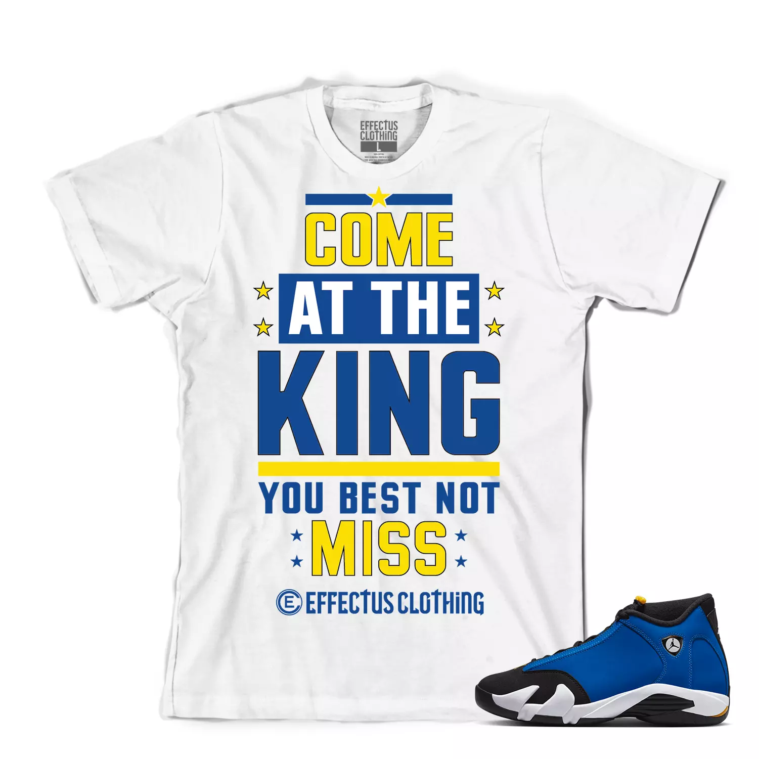 Tee To Match Air Jordan Retro 14 Laney. King Laney Tee - Walmart.com
