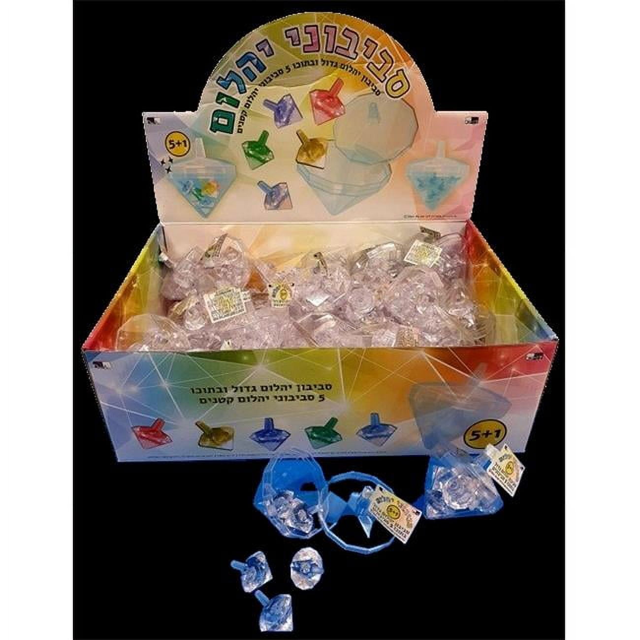 Dan As 801550 48 PP 5 Diamond Dreidels in a Large Diamond Dreidel ...