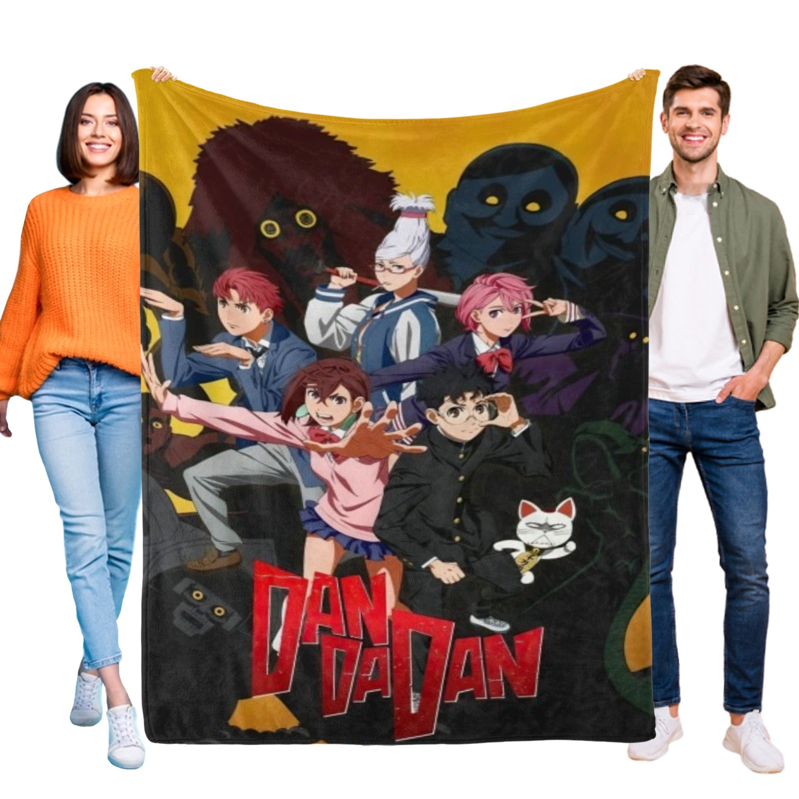 Dan Da Dan Evil Eye Throw Blanket Gifts for Fans Lover Girls Boys Women ...
