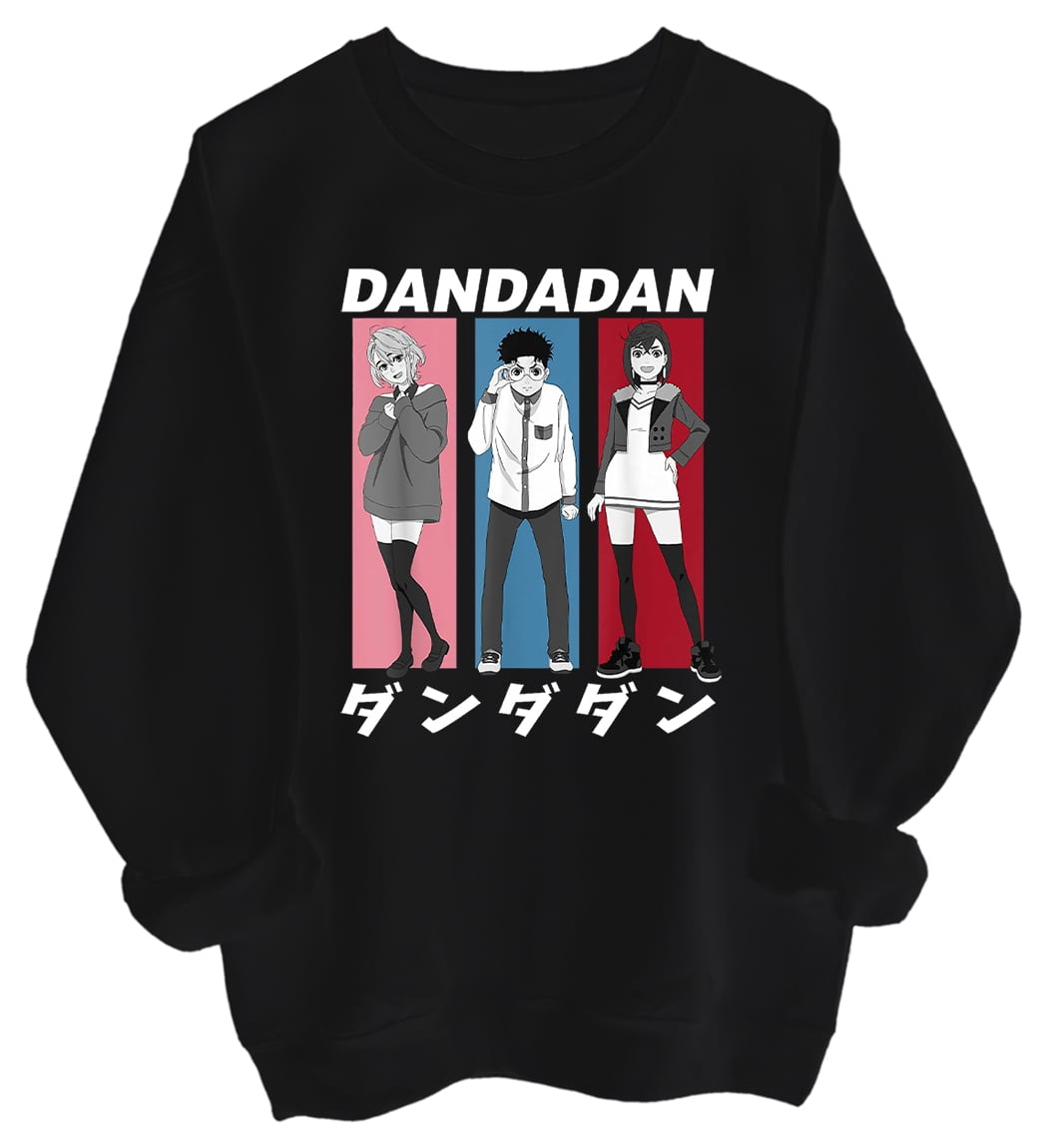 Dan Da Dan Momo Okarun Aira Sweatshirt, Dandadan Sweatshirt, Dan Da Dan ...