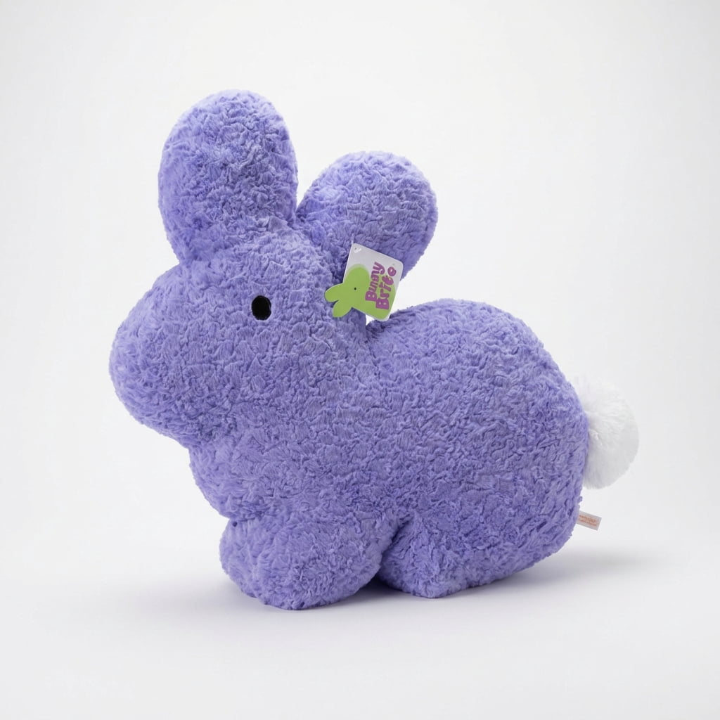 Dan Dee Bunny Brite 23" Jumbo Purple Plush Easter Bunny Stuffed Animal ...