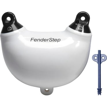 Bilot Universal Mount Aluminum 2 Step Folding Transom Boat Ladder ...