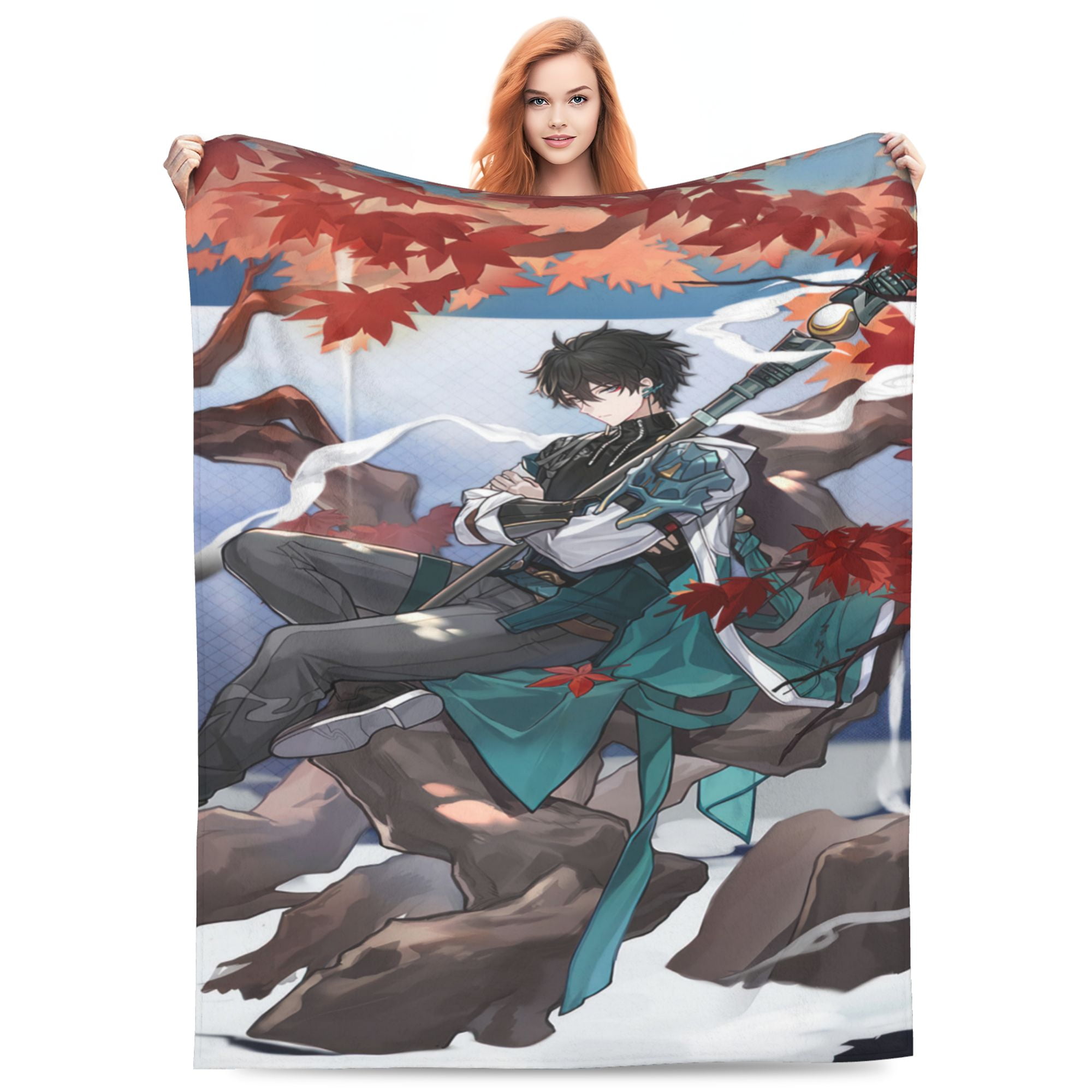 Dan Heng Honkai Star Rail Bed Blanket 3D Printed Throw Blanket ...