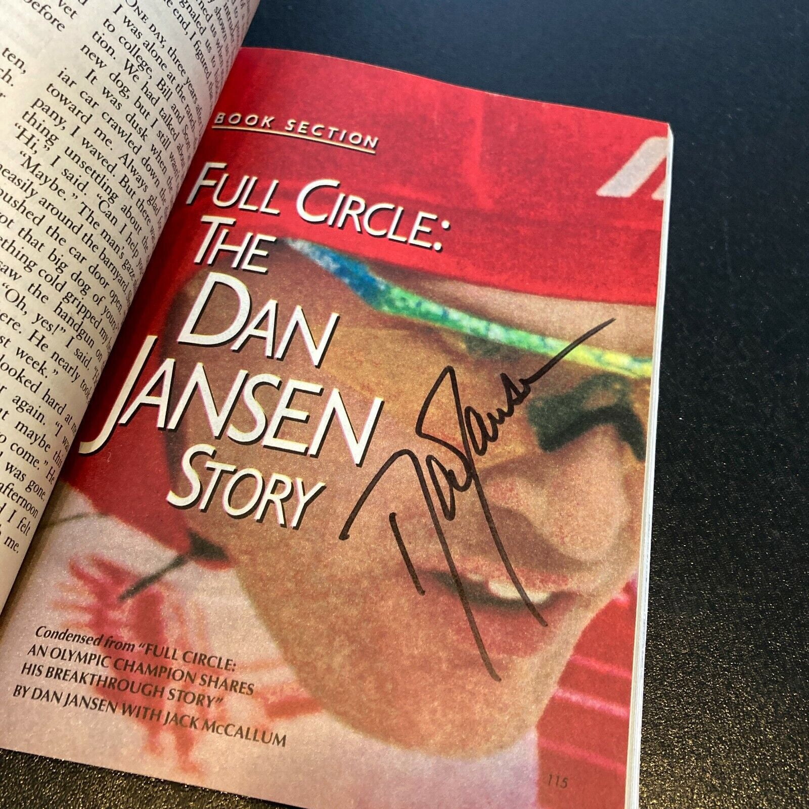 Dan Jansen Signed Autographed Magazine - Walmart.com