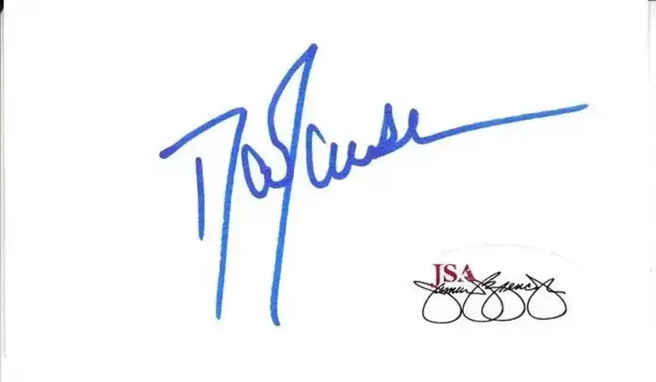 Dan Jansen autographed business card (cut signature) JSA - Walmart.com