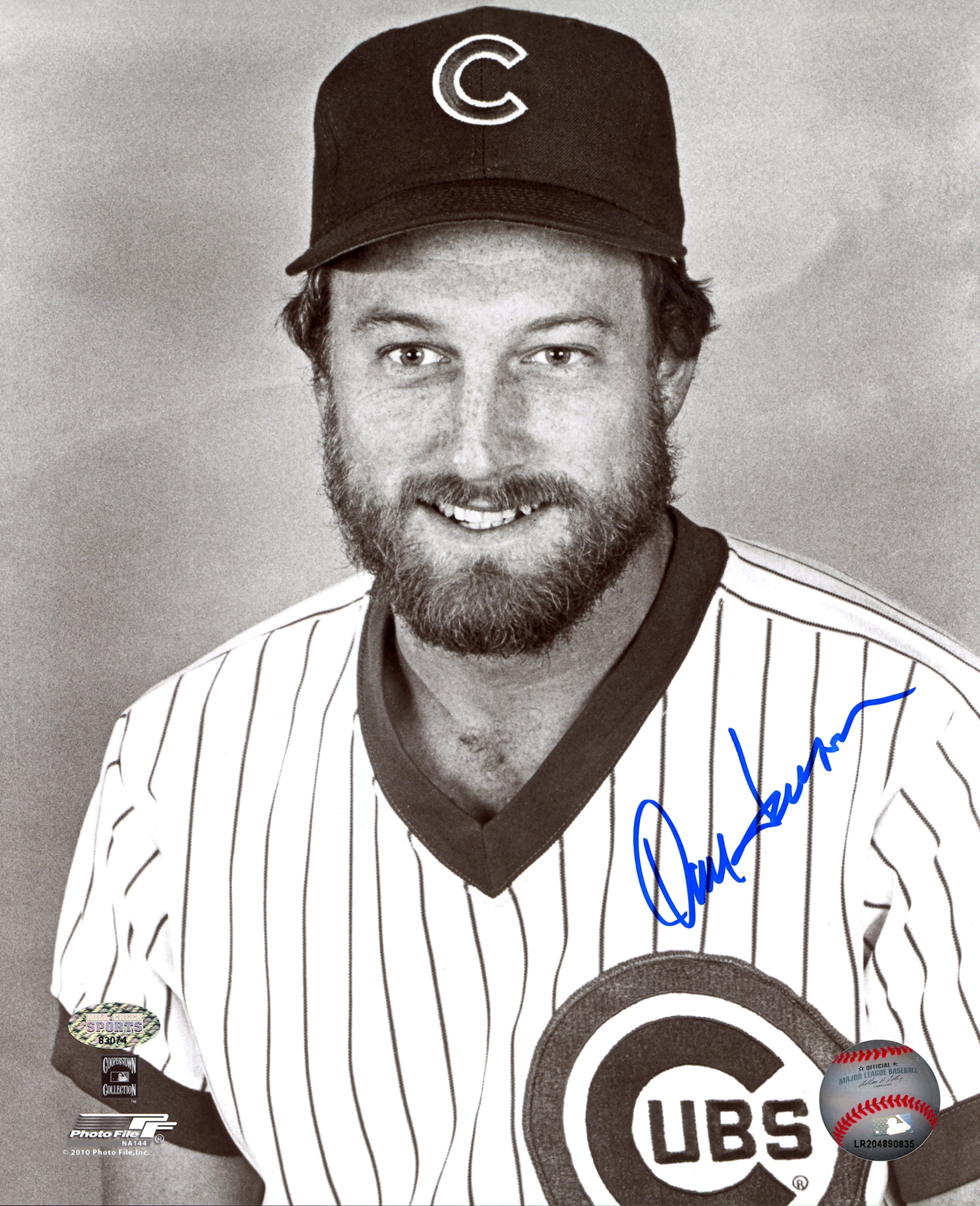 Dan Larson Autographed 8X10 Photo Chicago Cubs MCS Holo 208878 - Walmart.com