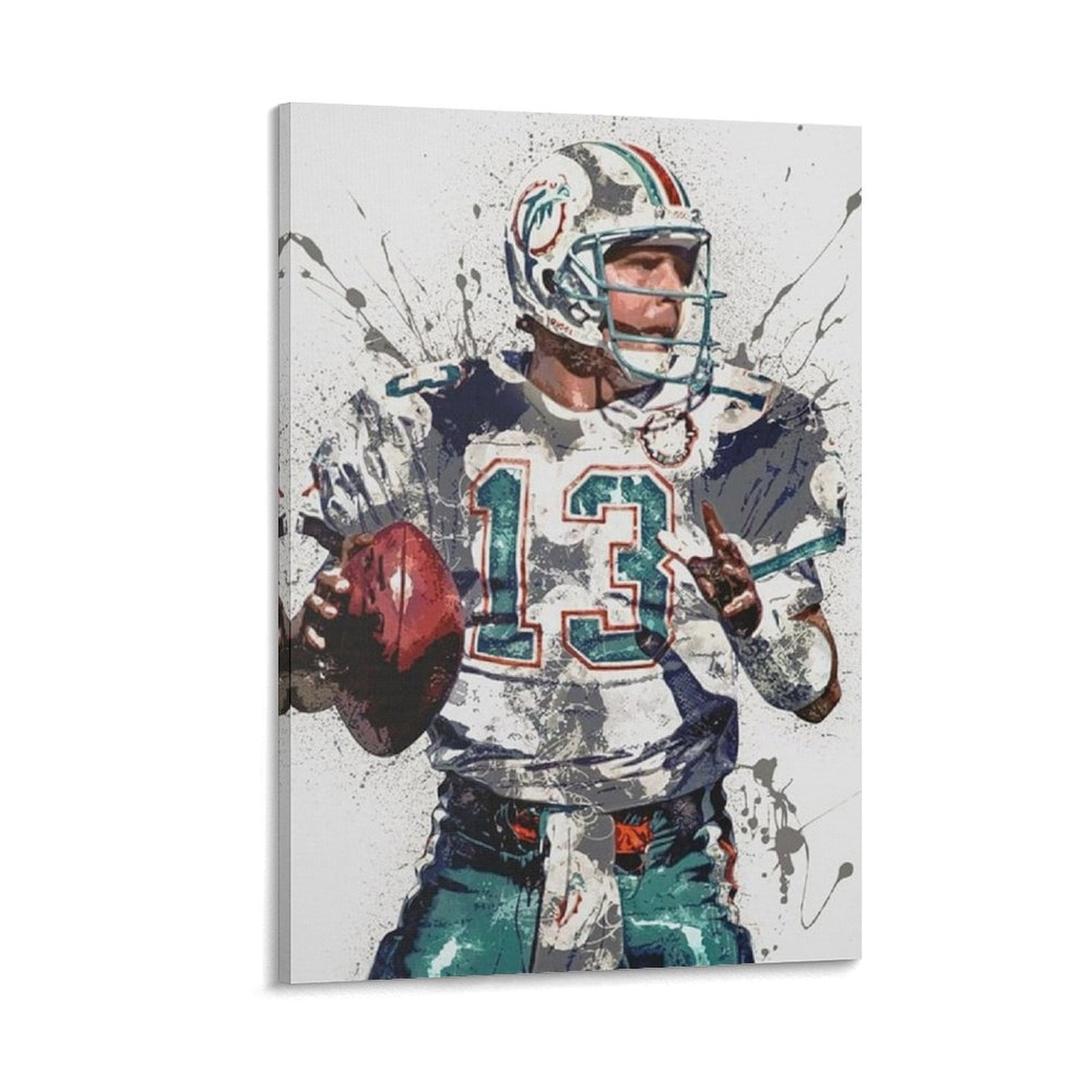 Dan Marino Canvas Poster Artworks Picture Print Poster Wall Art ...