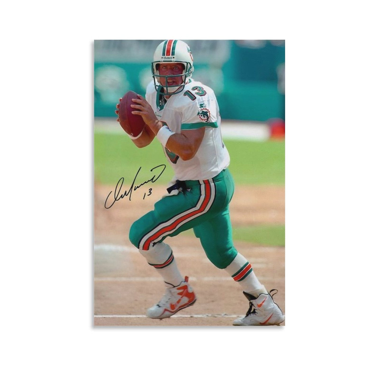 Dan Marino Canvas Poster Picture Print Canvas Poster Wall Paint Art ...