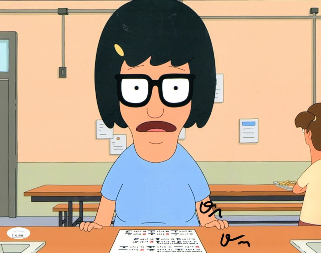 Dan Mintz Signed Autographed 11X14 Photo Bob's Burgers Tina Belcher JSA ...