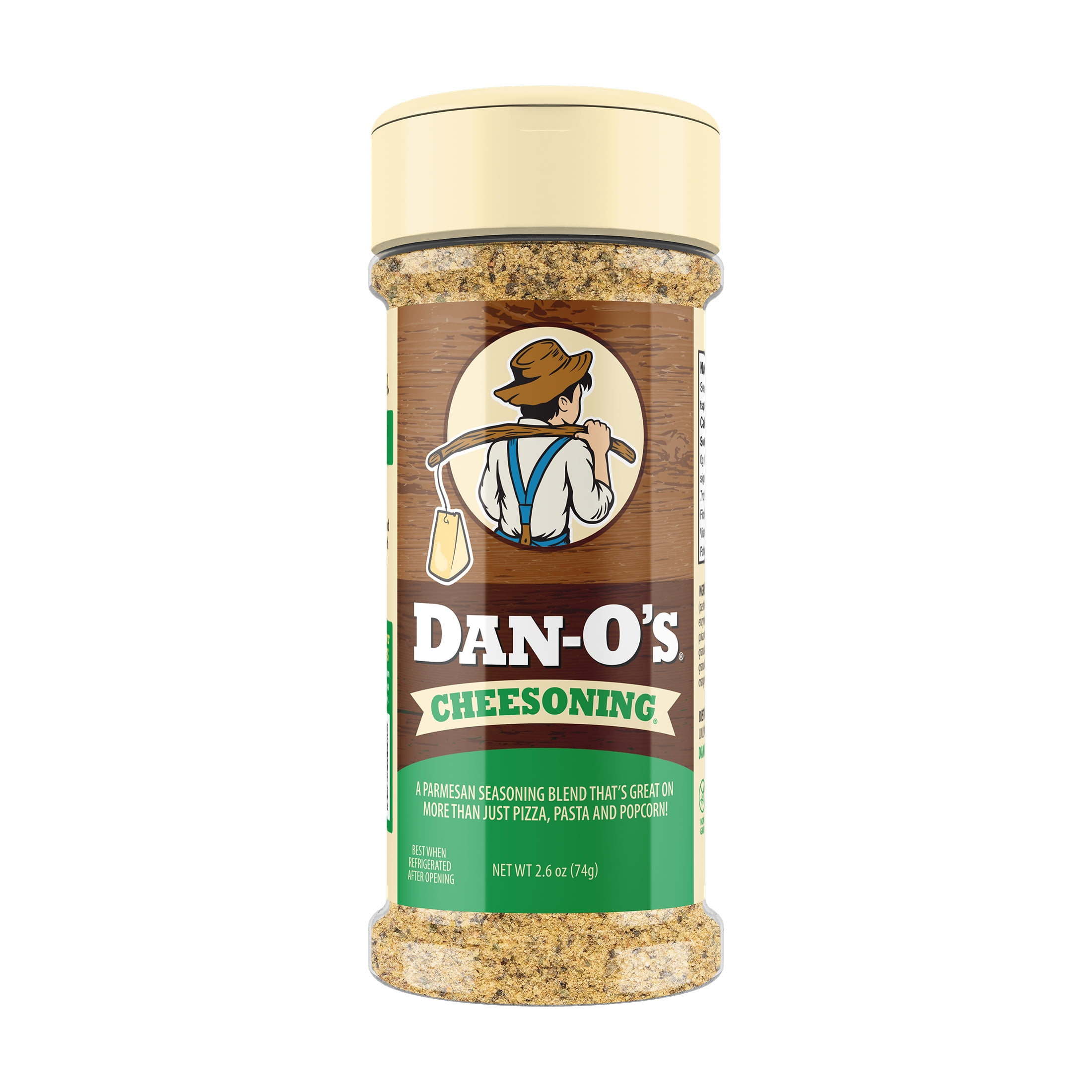Dan-O's Cheesoning Seasoning, All-Purpose, Parmesan, Italian, 2.6 oz ...