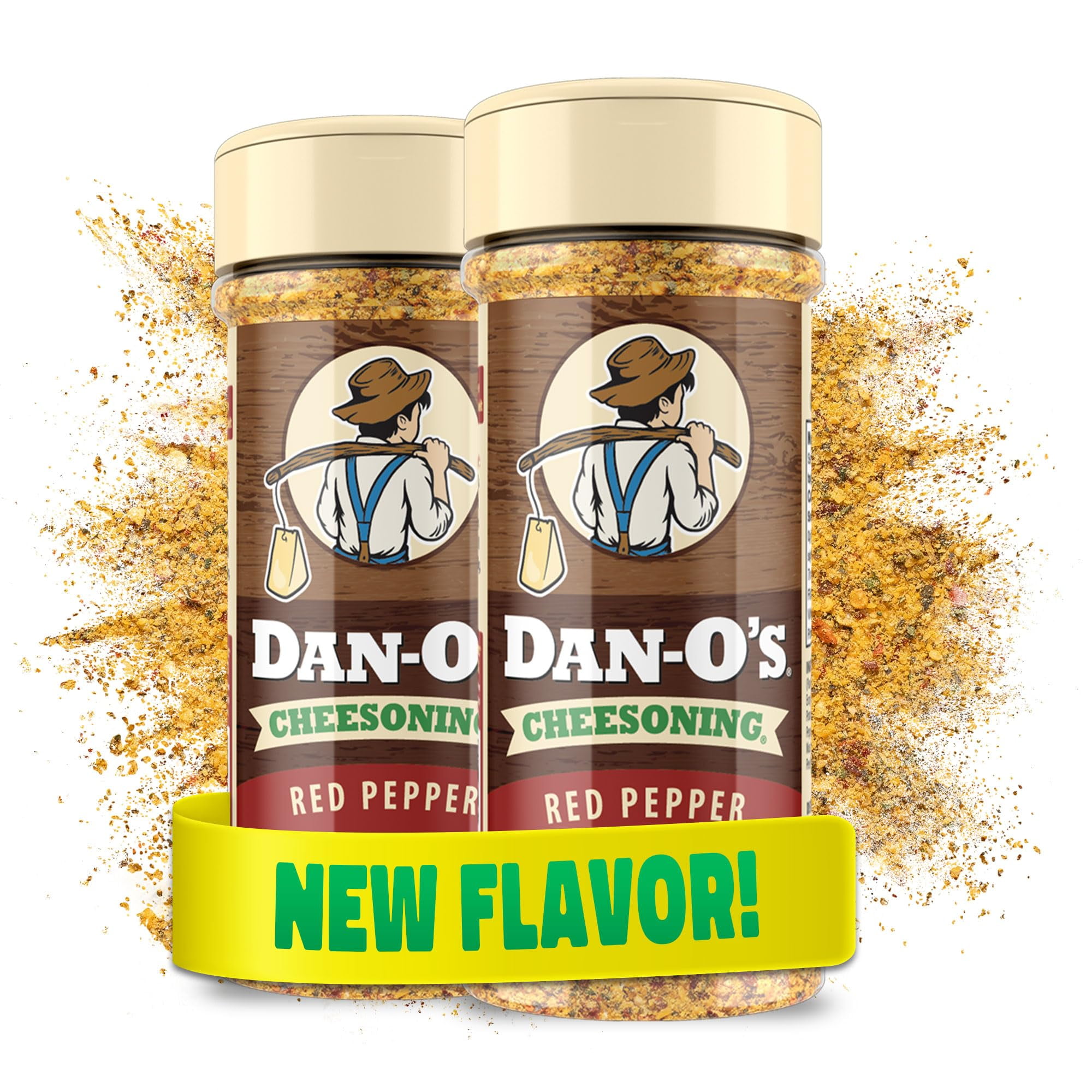Dan-O's Red Pepper Cheesoning Seasoning, HYZ01 2.6 oz Cheesy Seasoning ...